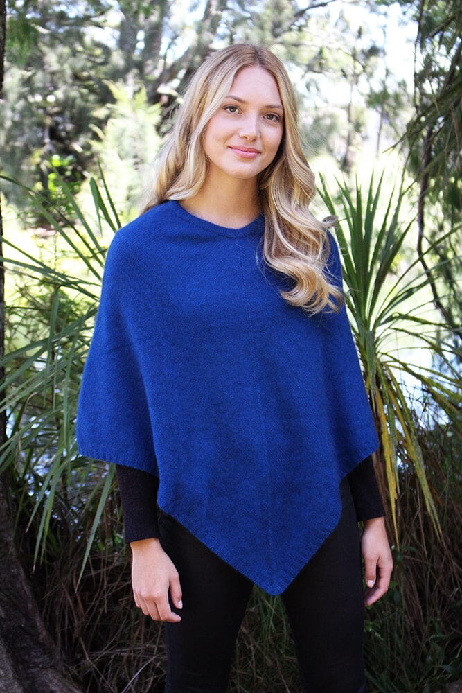 Poncho in Merino Wool NZ Made I Great Kiwi Yarns